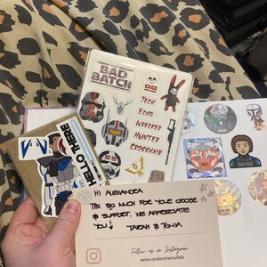 Defective Clones Helmets TBB Sticker Sheet - Etsy