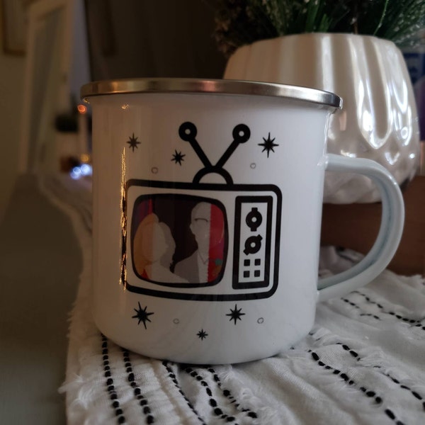 Marvel Wandavision Scarlet Witch & Vision Retro 50s Campfire Mug ...
