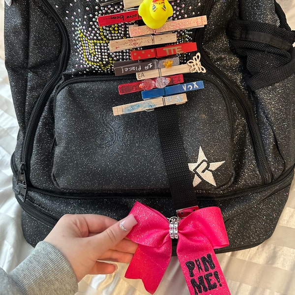 Cheerleading Spirit Pin Swag Strap - Etsy