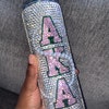 Personalized Delta Sigma Theta Bling Tumbler-dst-custom Rhinestone ...