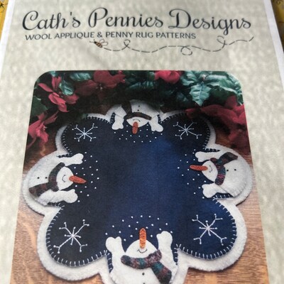 Stitchery Pattern, Folk Art Pattern, Primitive Stitchery Pattern ...