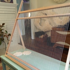 Huge Professional Weaving Loom Kit With Adjustable Stand 89 - Etsy