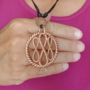 Tensor Ring Pendant energy Cubit 764 Mhz - Etsy