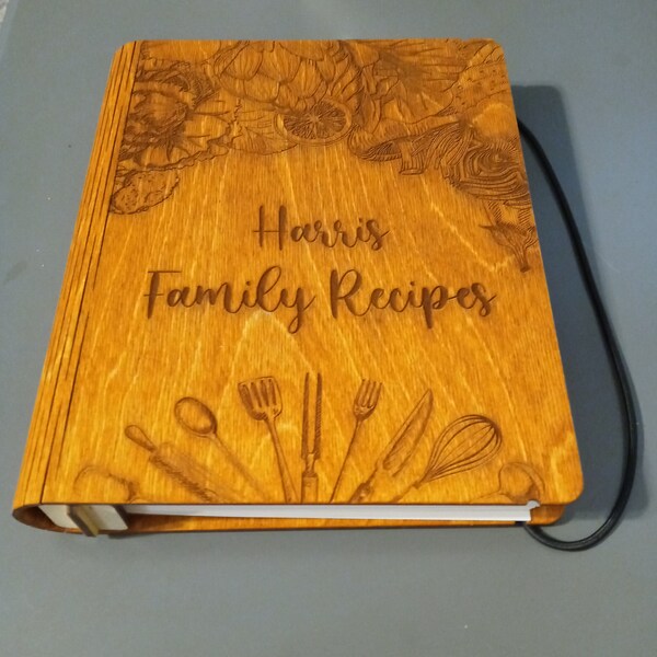 Recipe Book Mother Day Gift, Recipe Journal for Bride, Cook Book ...