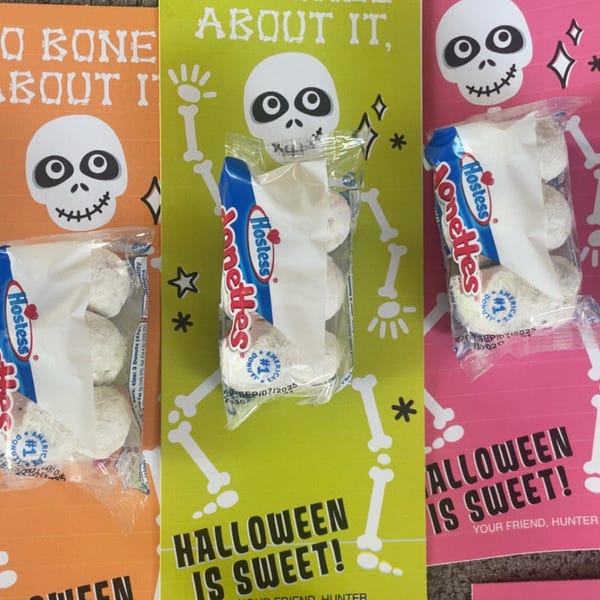 Donut Skeleton Printable, Halloween Printable, Classroom Halloween ...
