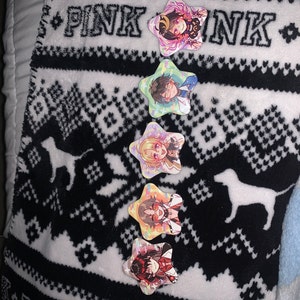 Nijisanji Vtuber Star Buttons - Etsy