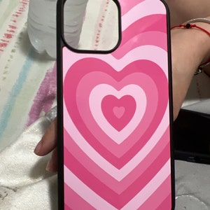 Love Heart Phone Case Iphone, Samsung, Huawei, Aesthetic, Y2K, Trendy ...