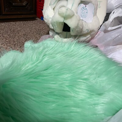 Fabricla Faux Fur Shaggy Fabric by the Yard Craft & Hobby Supply for ...