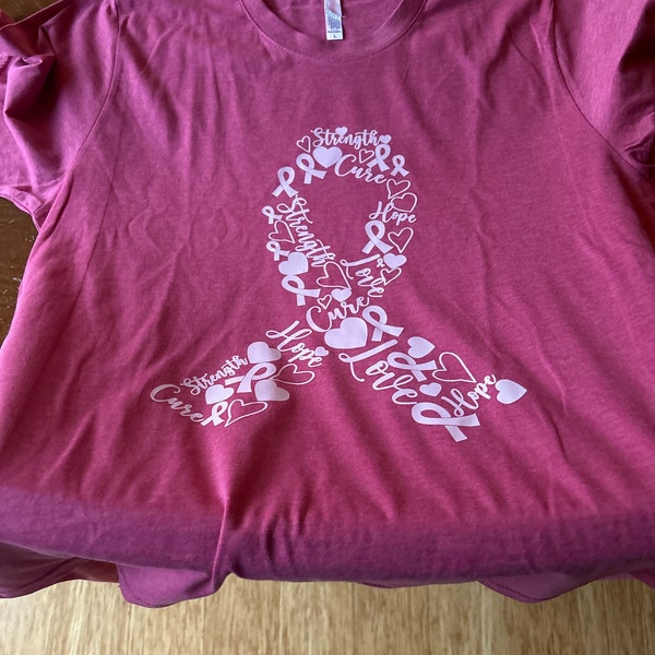 Cancer T Shirt, Cancer Warrior T-shirt, Breast Cancer Shirt, Stronger ...