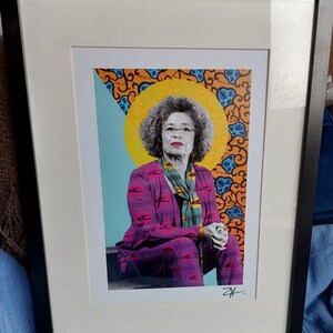 Sadé Print A4 / A3 Digital Collage Black Art - Etsy