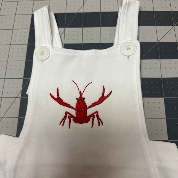 Crawfish Embroidery Design Crawdad Crawdaddy Crayfish Embroidery Design ...