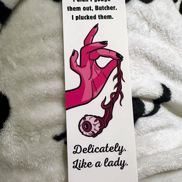 A Dowry of Blood Bookmark | Feelinstabby Shop | Dark Romance Bookmark ...