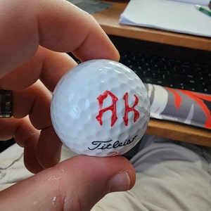 Golf Ball Stencil Triangle Alignment - Etsy