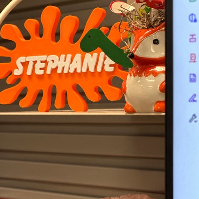 Nickelodeon Splat / Logo / Sign / Shelf Display / Decor / Man - Etsy