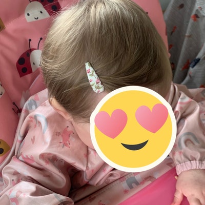 Mini Snap / Baby Hair Clip / Child Barrette / Hair Snap / Hair ...