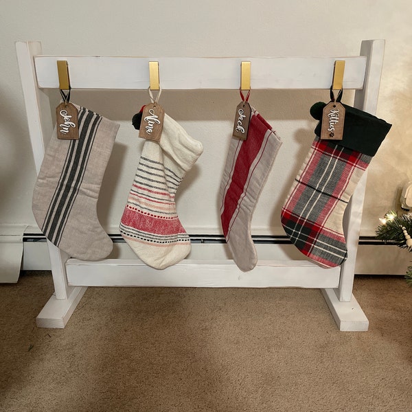 Stocking Stand Stocking Rail Christmas Stocking Holder Stocking Hanger ...