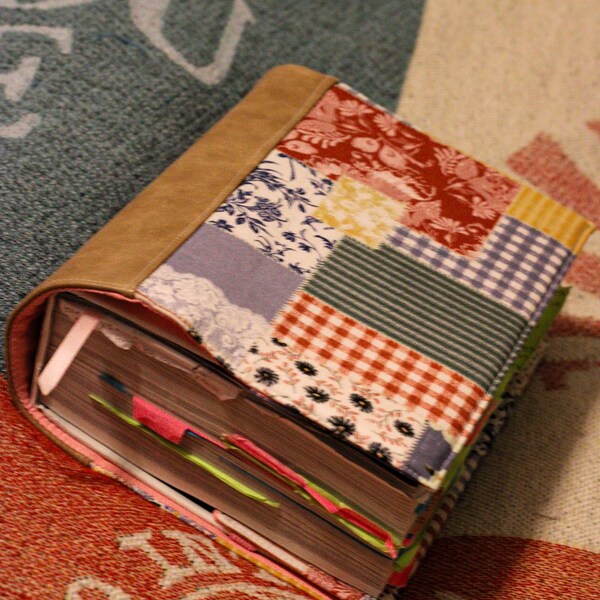 Wrap-around Book Cover, Adjustable Book Cover, Book Sleeve, Book Pouch ...