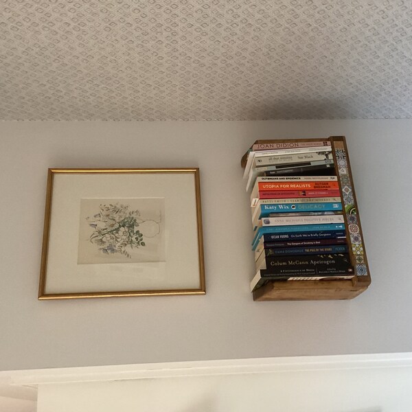 Custom Wall-mounted Book Rack - You Choose Length and Colour - Etsy