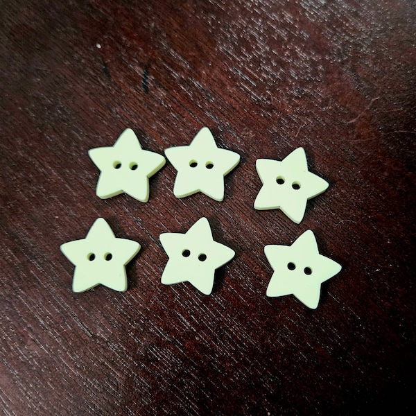 Star Buttons - Etsy