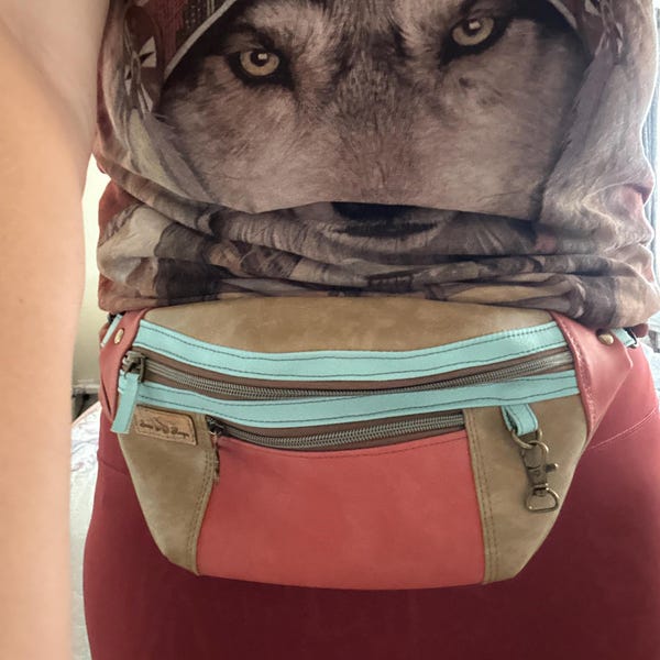 Hip Bag SEWING Pattern, VIDEO, 2 Sizes, Hipster Pouch, Fanny Pack ...