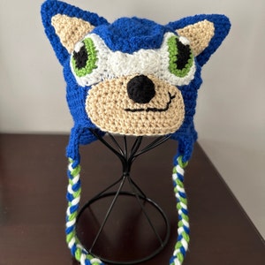 Pattern for Crochet Sonic the Hedgehog Inspired Character Hat PDF ...