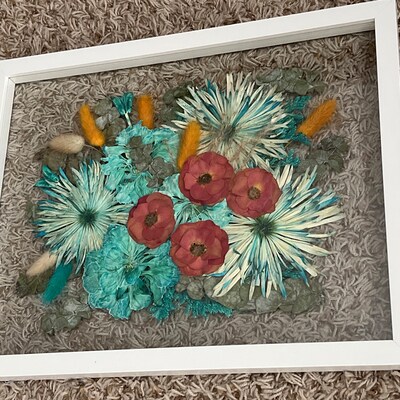 Resin Block Keepsake Flower Preservation Deposit Only Wedding and ...