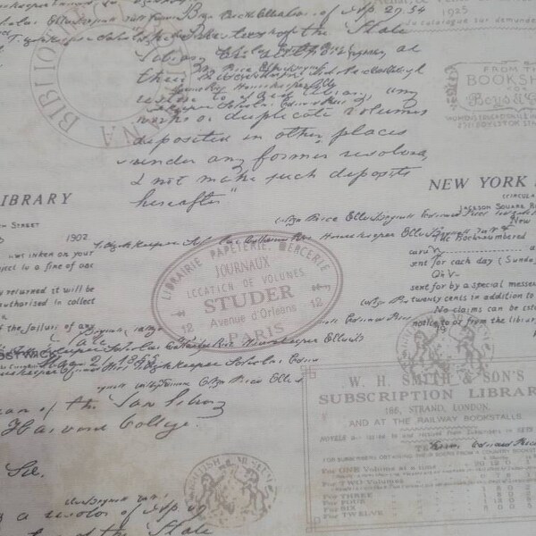 Stamped From Paperie Fabric Collection by Amy Sinibaldi for Art Gallery ...