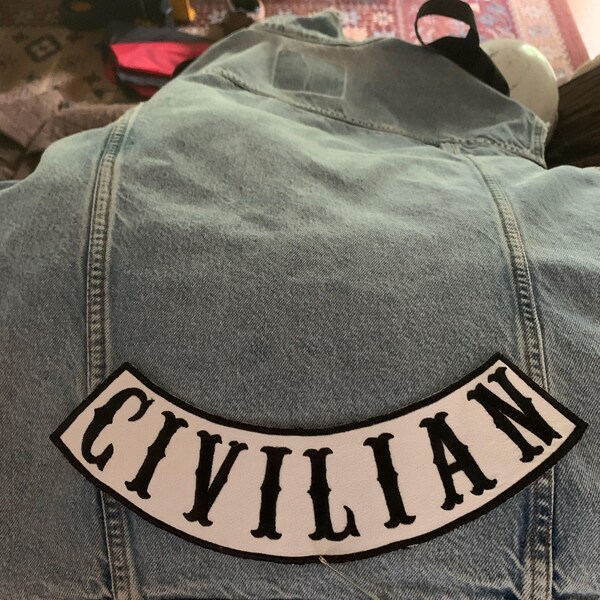 Custom Motorcycle Biker Patches,personalized Embroidery Rocker Patch ...