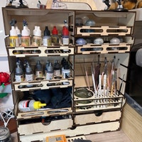 Paint Storage Rack for Model Painting Compatible With Several - Etsy Canada