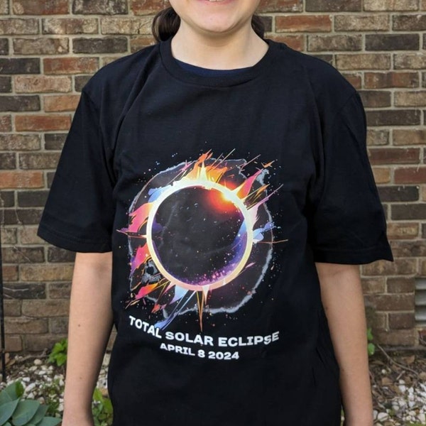 Solar Eclipse 2024 Shirt, Total Solar Eclipse Shirt, Commemorative ...