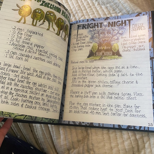 Horror Movie Cookbook, Free Bookmark, the Kitchen Under the Stairs ...