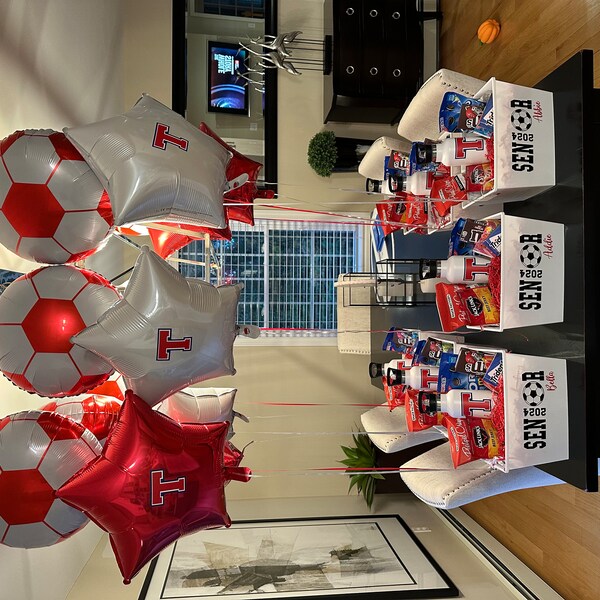 Personalized Sports Sport Graduation Gift Basket - Soccer Senior 2026 ...