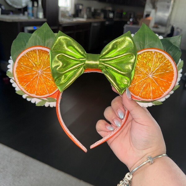 Large Daisy Duck Lavender Mouse Ears With Sequin Bow on Headband ...