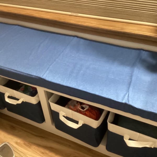 Custom Size Cushion Covers 3'' Thick Bench Cushion Covers Seat Cushion ...