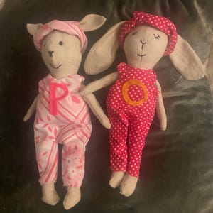 2-in-1 Easter Bunny and Egg Pdf Pattern Sewing Pdf Tutorial Cute ...