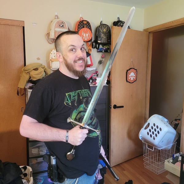 Monogram Sword, Custom Sword, Personalized Sword, Engraved Sword, Lion ...