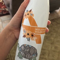 Multiple Sclerosis Sticker, MS Awareness Sticker, Orange Awareness ...