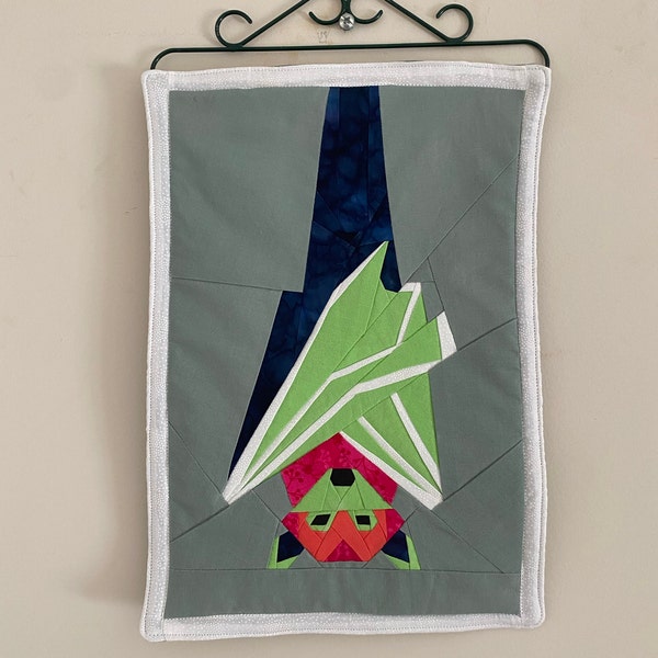 Fruit Bat Foundation Paper Piecing Pattern - Etsy