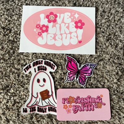 Jesus Sticker Spend Time With Jesus Christian Reminder Sticker ...
