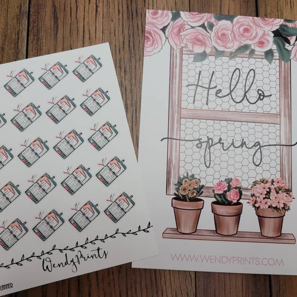 Phone Call Stickers | Mobile Stickers | Mobile Icons | Planner Sticker ...