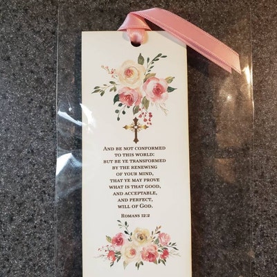 Psalm 23 Bookmark, Christian Handmade Bookmark, the Lord is My Shepherd ...