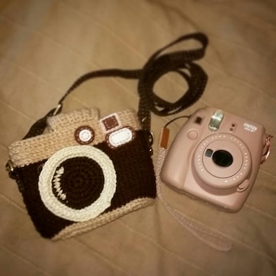 Crochet Fuji Instax Case Cutie Animal Mini 90, 70, 40, 11, 25, 9, 8 ...
