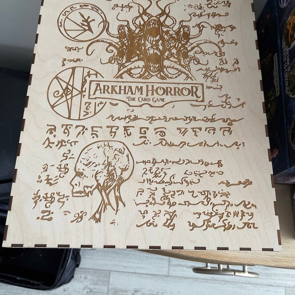 Arkham Horror LCG Etched Mass Storage Solution Organizer Stand Alone ...