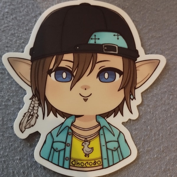 FFXIV Haurchefant Hot Cocoa Sticker - Etsy