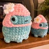 Strawberry Frog No Sew Crochet Pattern / Strawbery Hat Cute Frog ...