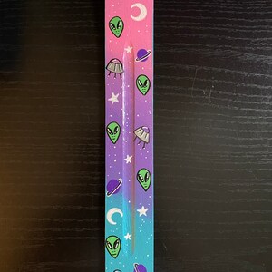 Black Light Glow Trippy Alien Stash Box / Small Rolling Makeup - Etsy