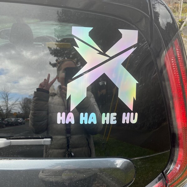 X EDM DJ Car Decal-vinyl Decal Sticker - Etsy