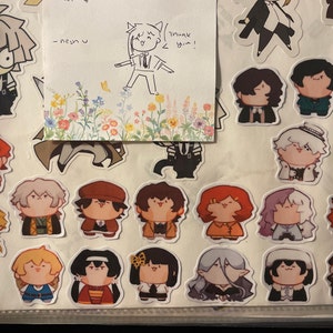 MCYT DSMP Vinyl Stickers Tubbo Philza Technoblade Tommyinnit Ranboo - Etsy