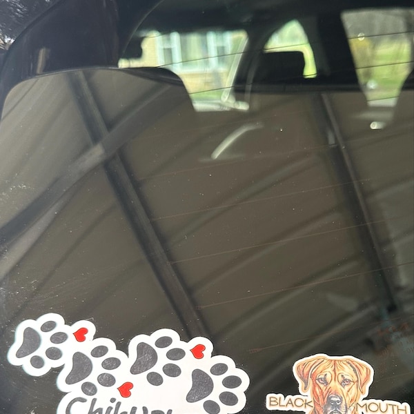 Multi-color Cartoon Cat Stickers, 4 Pack, Personalized Cat Stickers ...