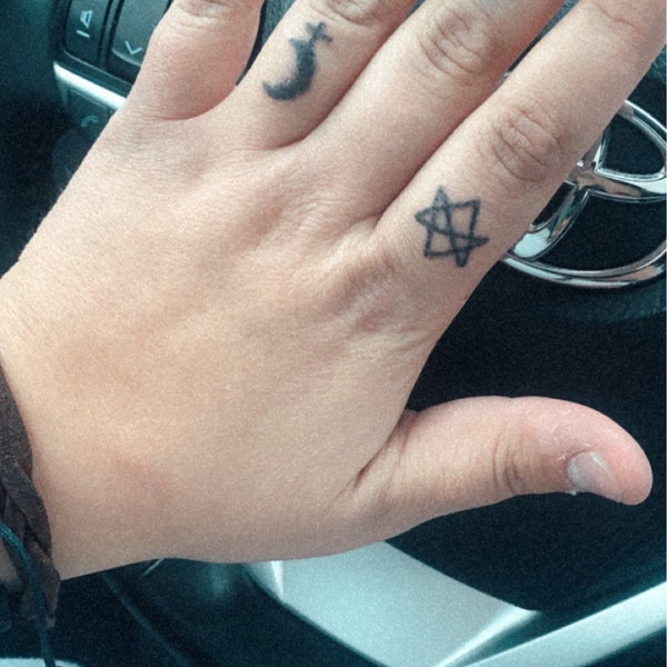 Hand Poke Tattoo Kit / Tattoo Design / DIY Tattoo Kit / Stick and Poke ...